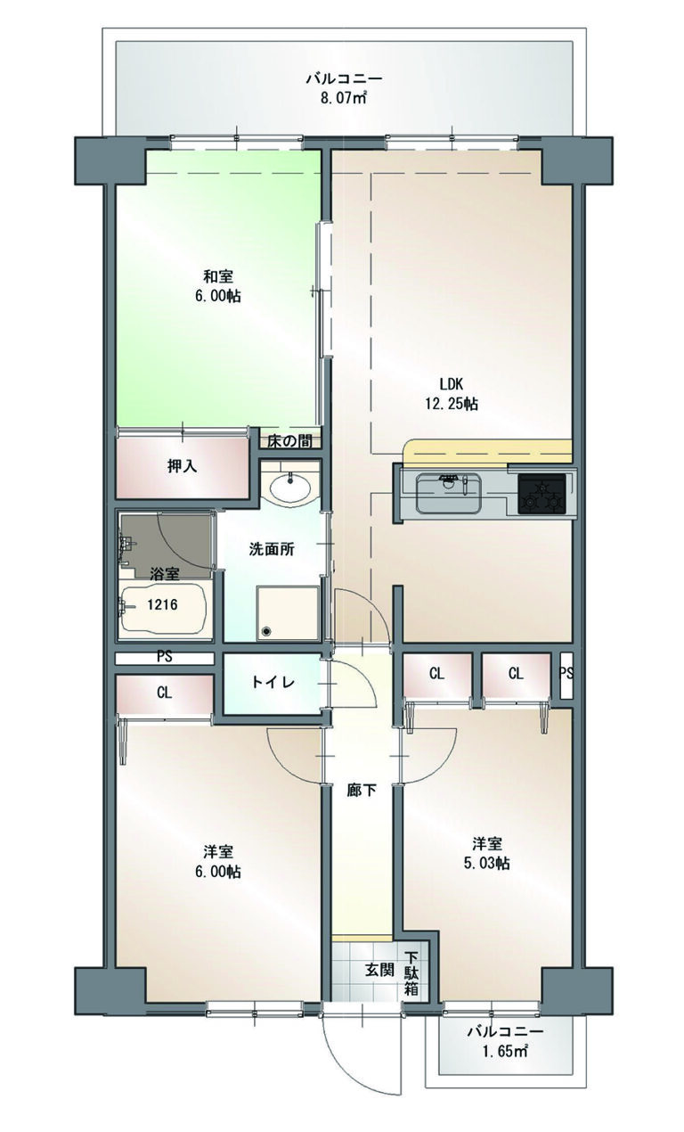 [予算650万]築28年のマンション(65平米/3LDK)をリノベーション！ジャパンディスタイルの内装&家事ラクで叶えるコンパクトリッチな暮らし！ – 大阪のマンションリノベーション専門店 ...
